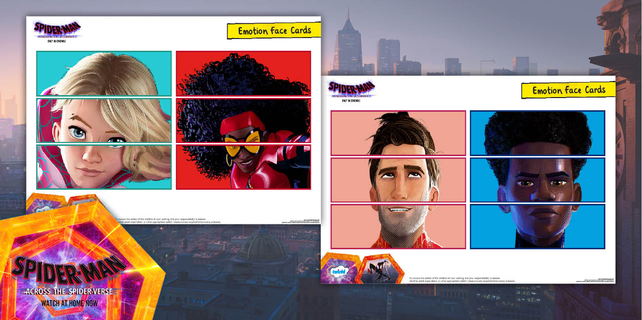 Spider-Man™: Emotions Face Cards