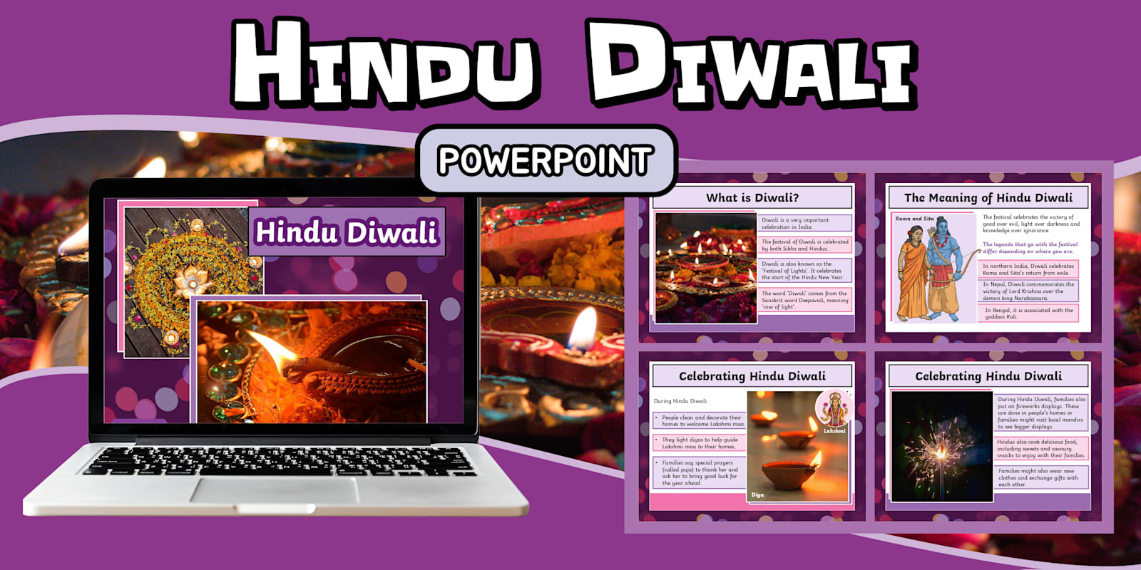 How Is Hindu Diwali Celebrated? PowerPoint