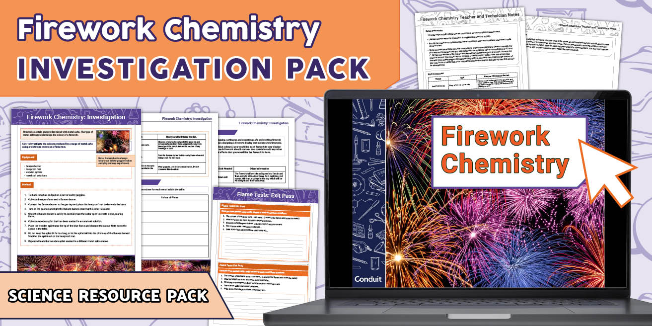 Firework Chemistry Investigation Pack