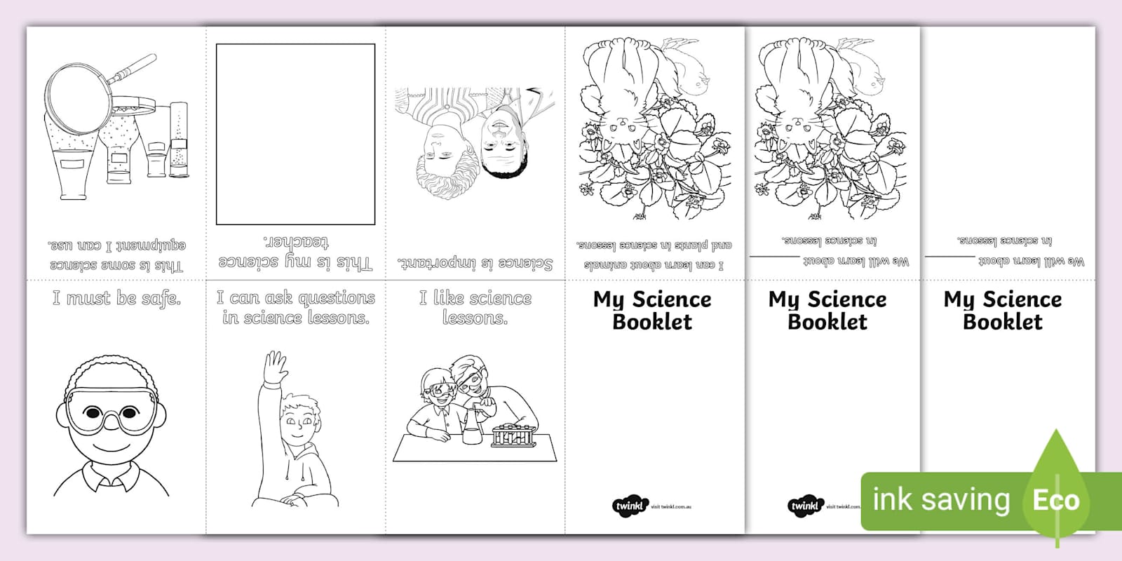 Back to School Science Booklet