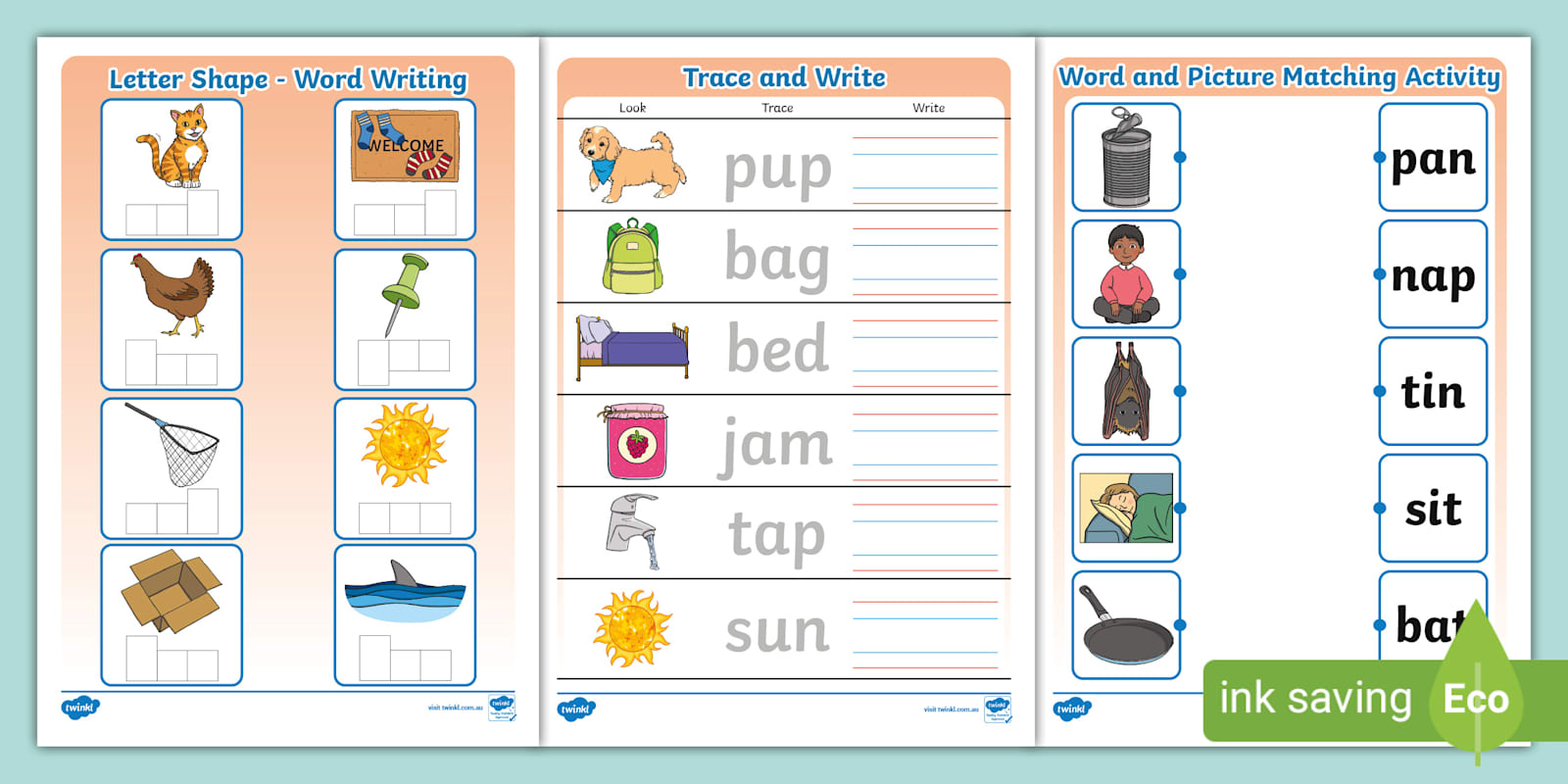 Kindergarten Word Study