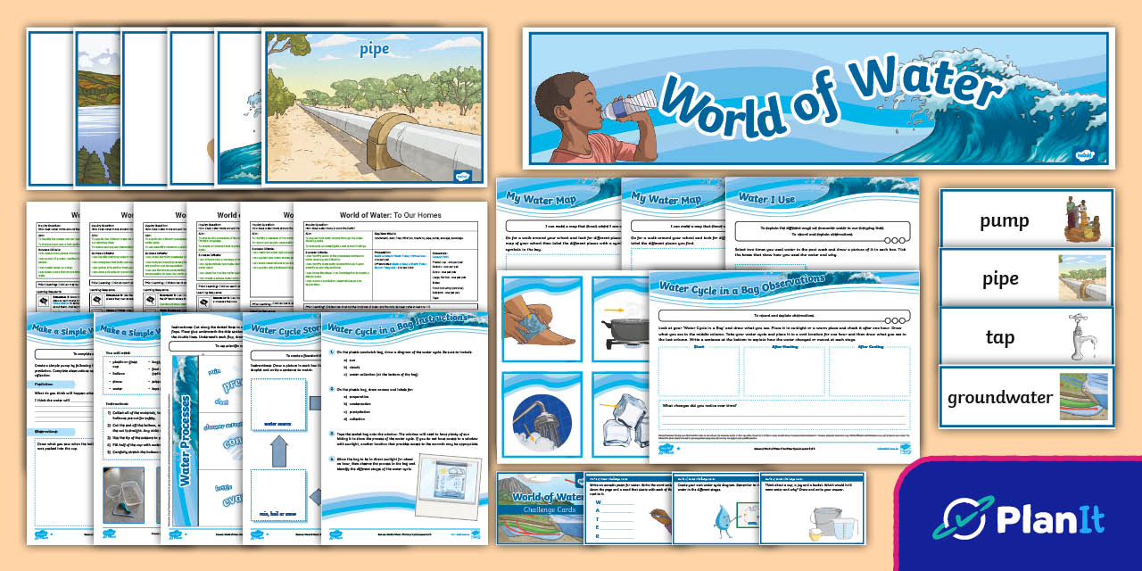Year 4 Science World of Water Unit Pack
