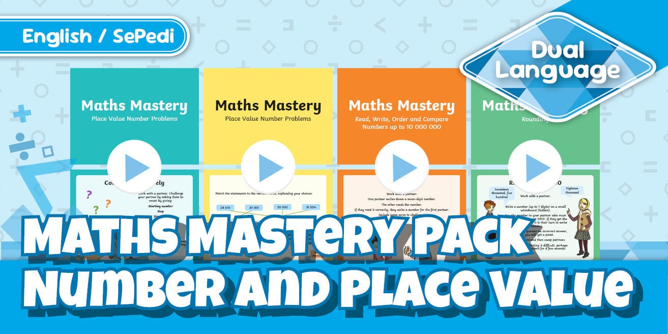 Grade 6 Number and Place Value Maths Mastery Activities Resource Pack ...
