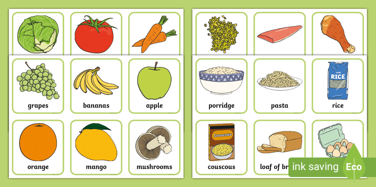 Food Groups Sorting Cards | Twinkl