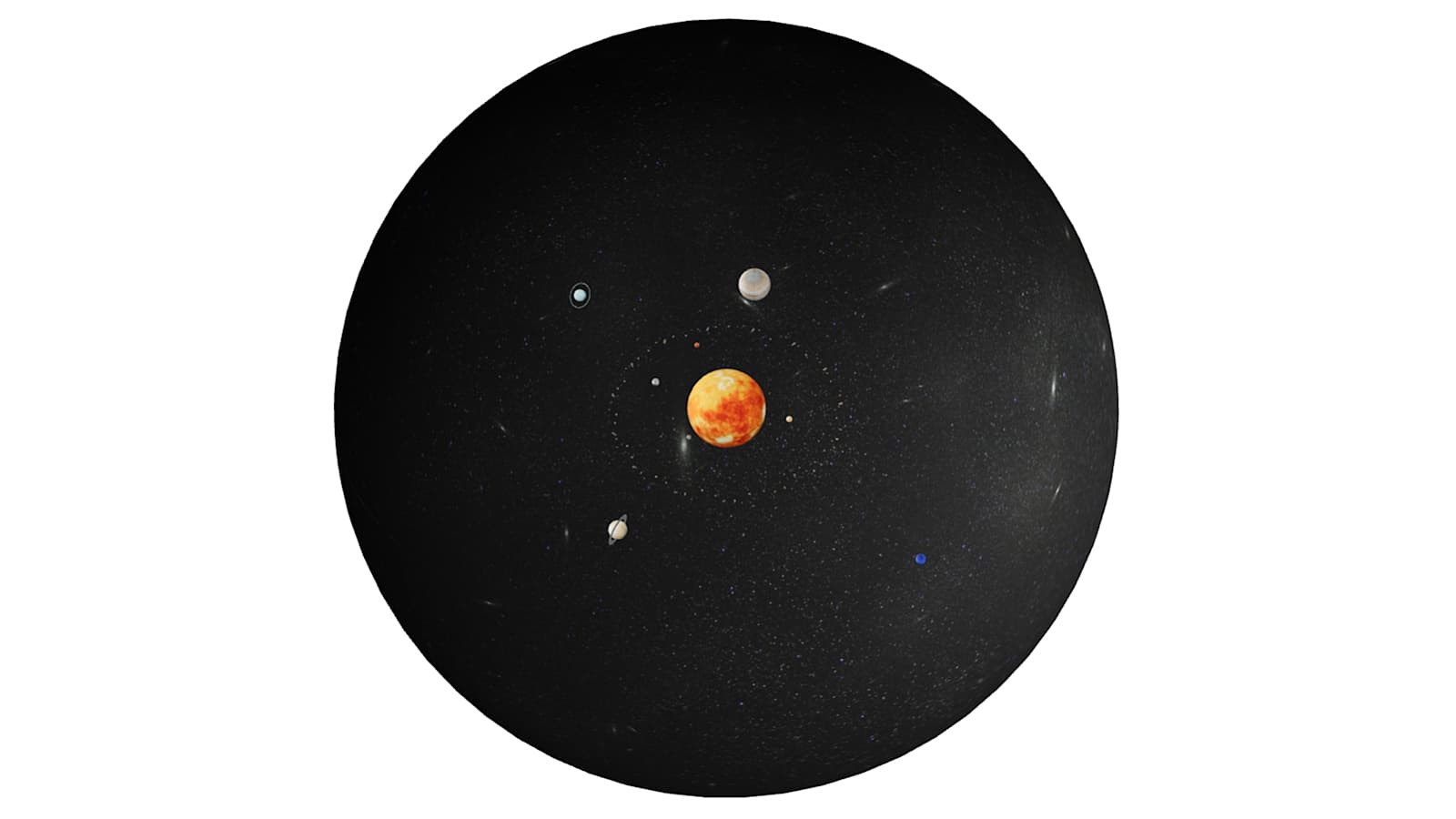 3D Model: Space - The Solar System