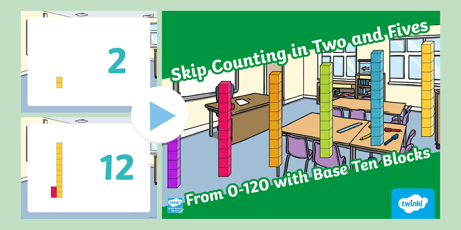 * NEW * Skip Counting in Tens from 0-120 with Base Ten Blocks ...