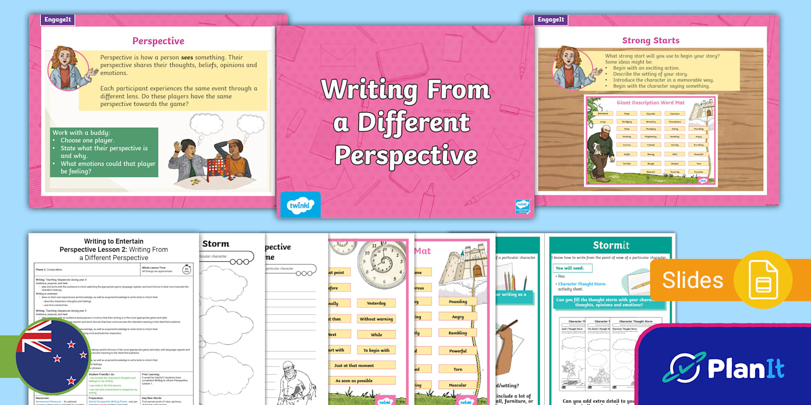 Phase 2 Writing: Writing to Entertain Perspective Lesson 2: Writing ...