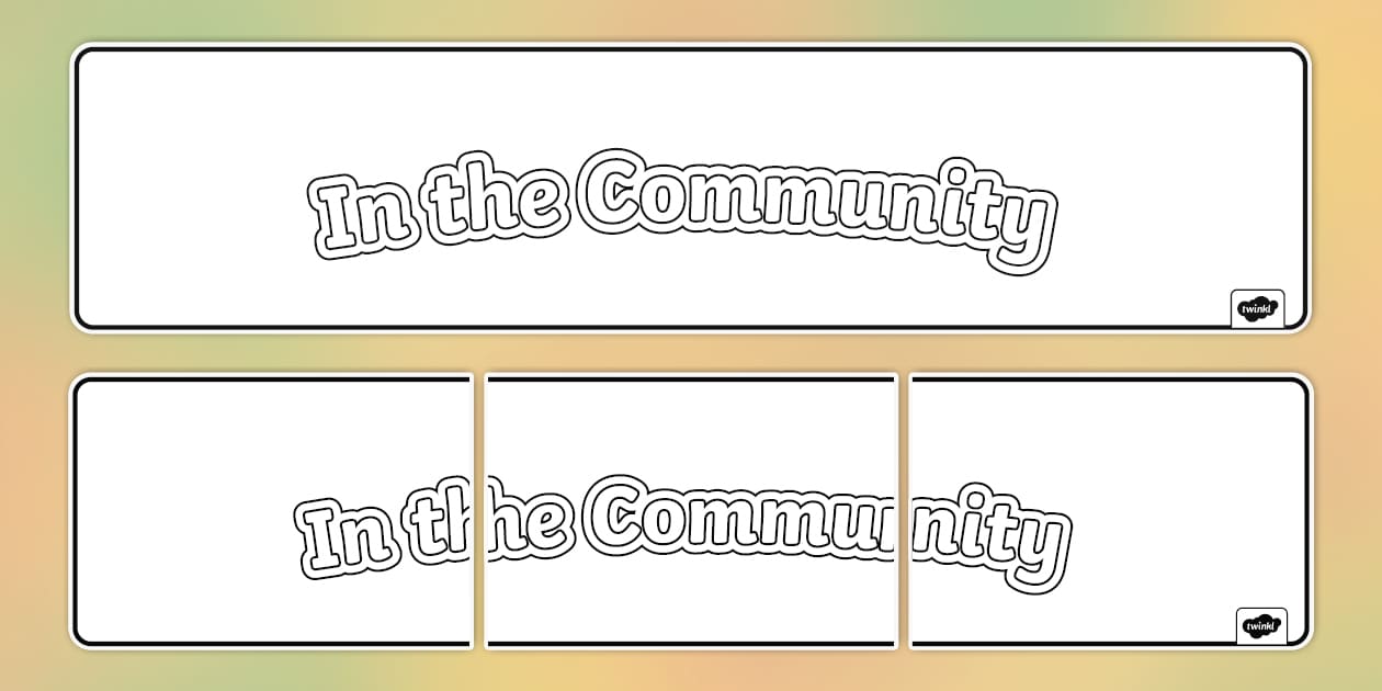 In the Community Collaborative Drawing Banner