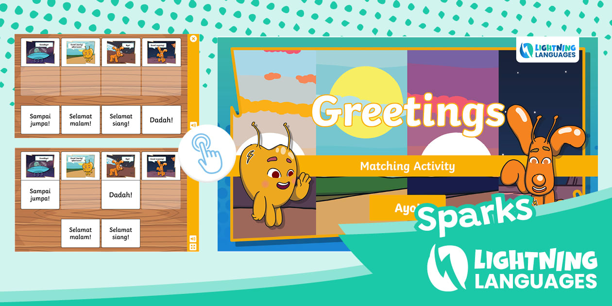 Indonesian Greetings Learning Game