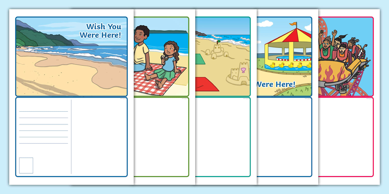 Create a Postcard Activity