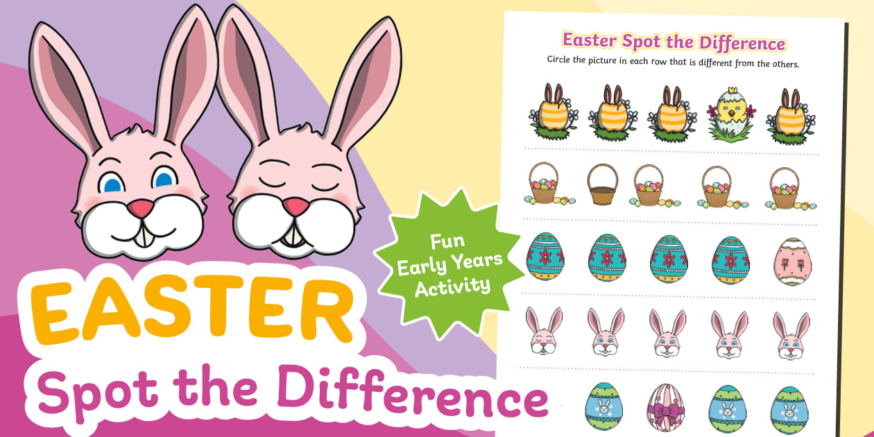 Easter Spot the Difference