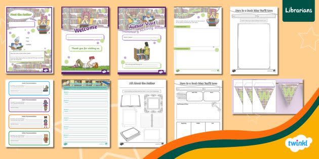 Library Lovers Author Visit Pack