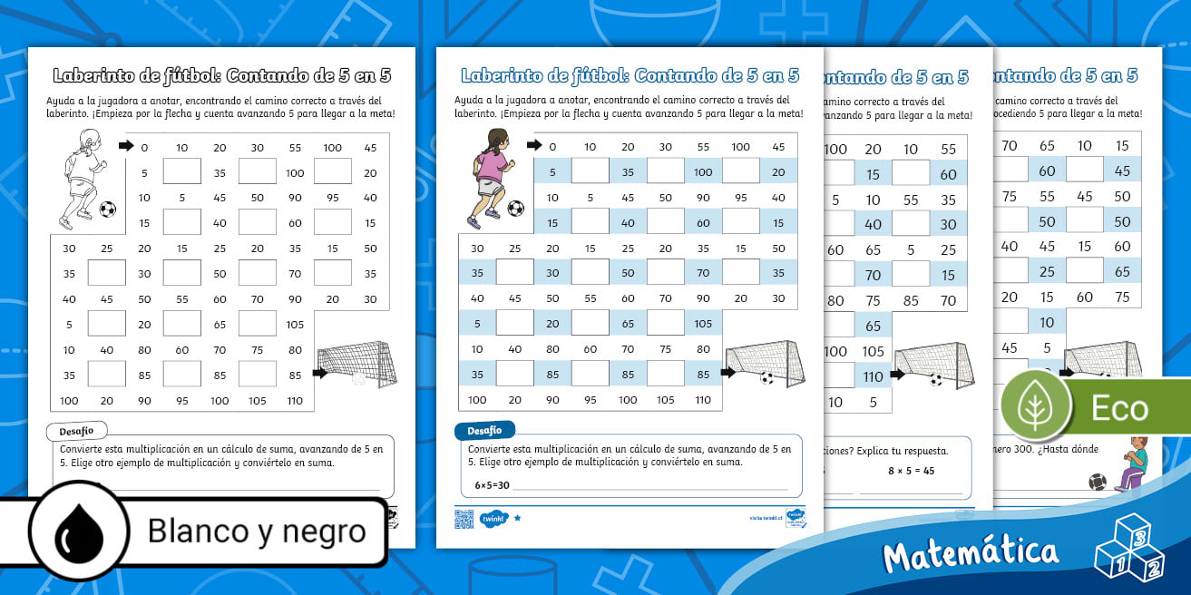 Guía de Trabajo Conteo de 5 en 5