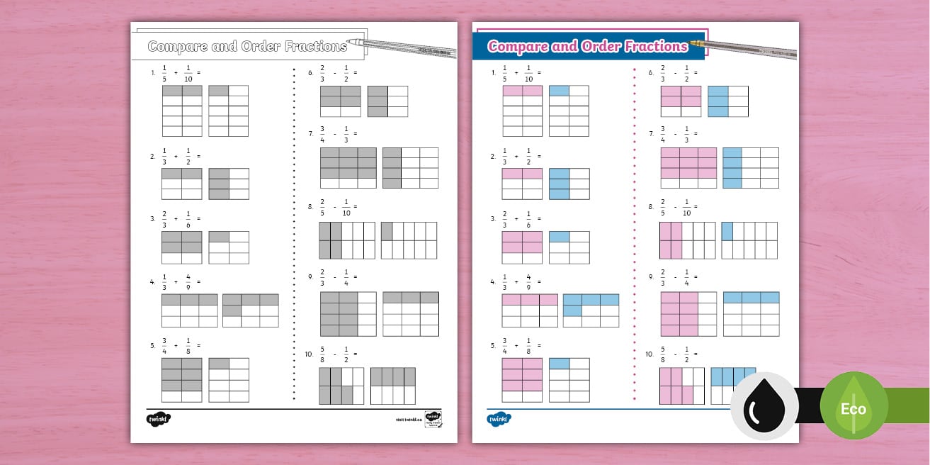 Add and Subtract Fractions with Unlike Denominators