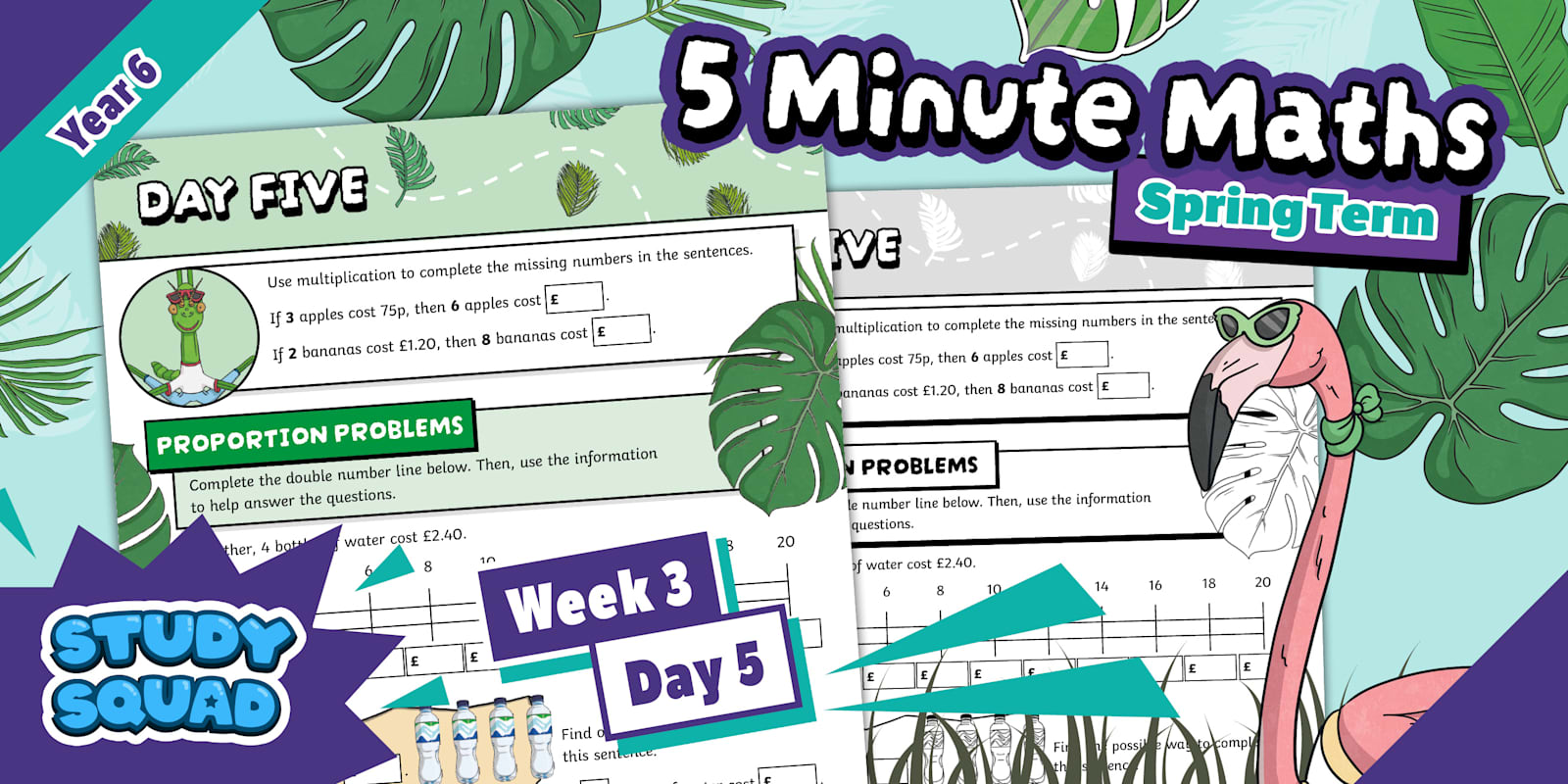 Study Squad 5 Minute Maths - Year 6 Spring - Week 3 Day 5