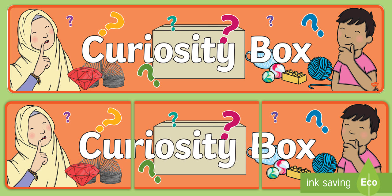 Curiosity Box Display Banner