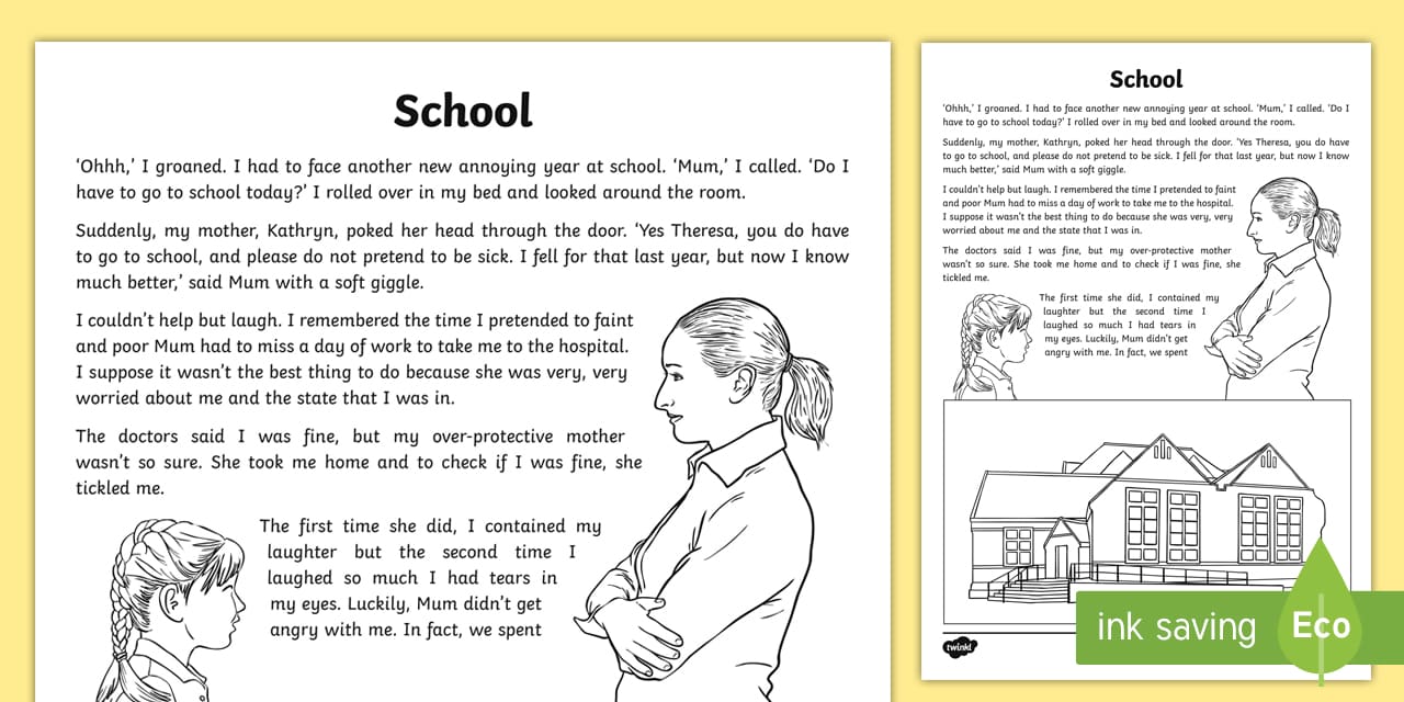 School Narrative-Writing Example | Twinkl Australia