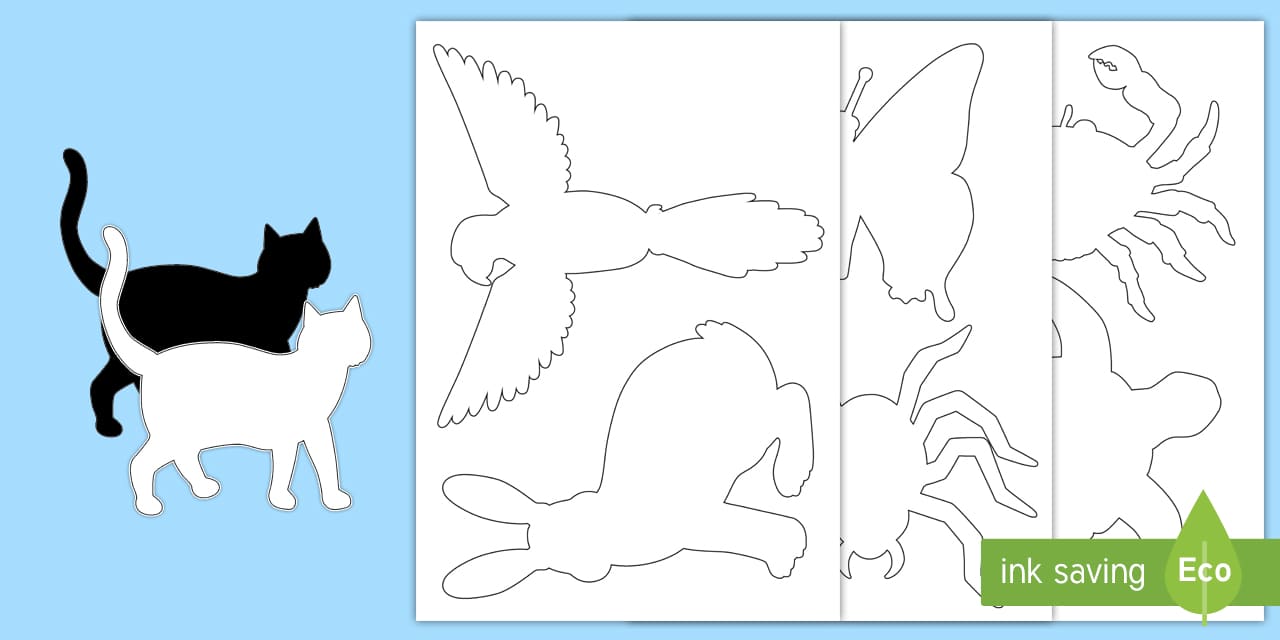 Shadow Puppets For Kids Templates | KS1 Primary Resources