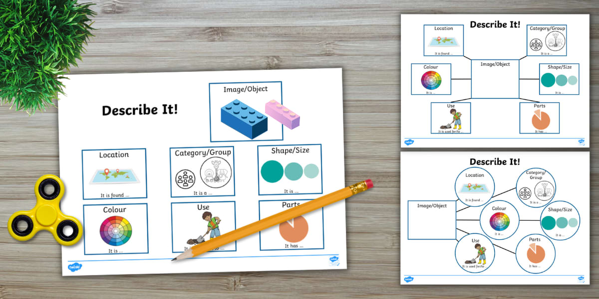 Semantic Feature Analysis Template