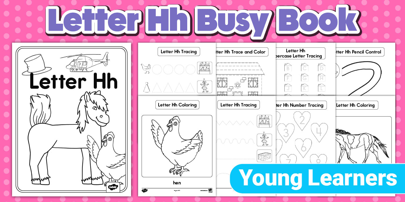 Letter Hh Busy Book