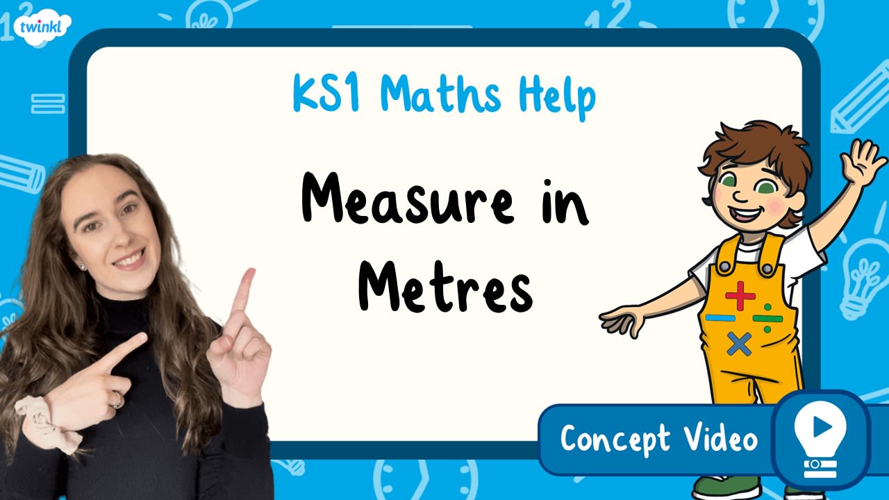 Measure in Metres | KS1 Maths Concept Video