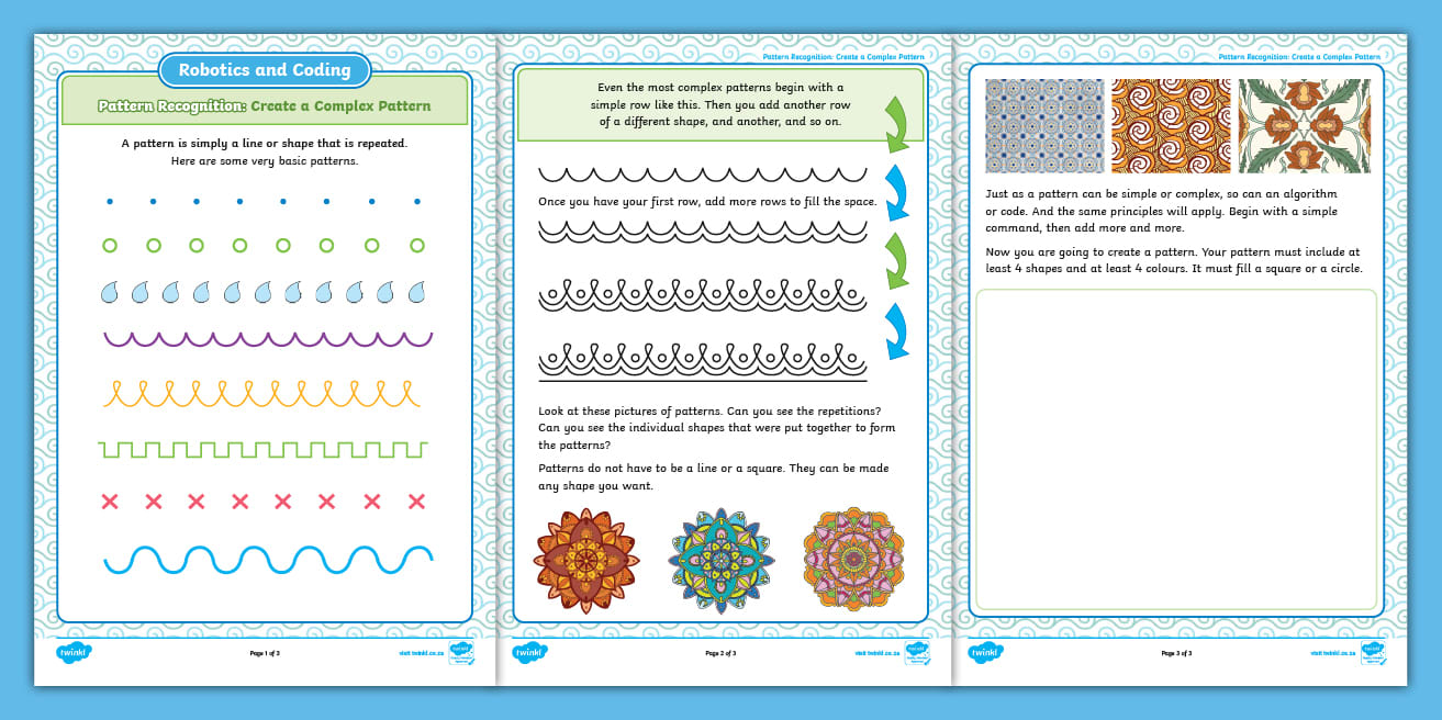 Grade 2 Robotics and Coding - Complex Patterns