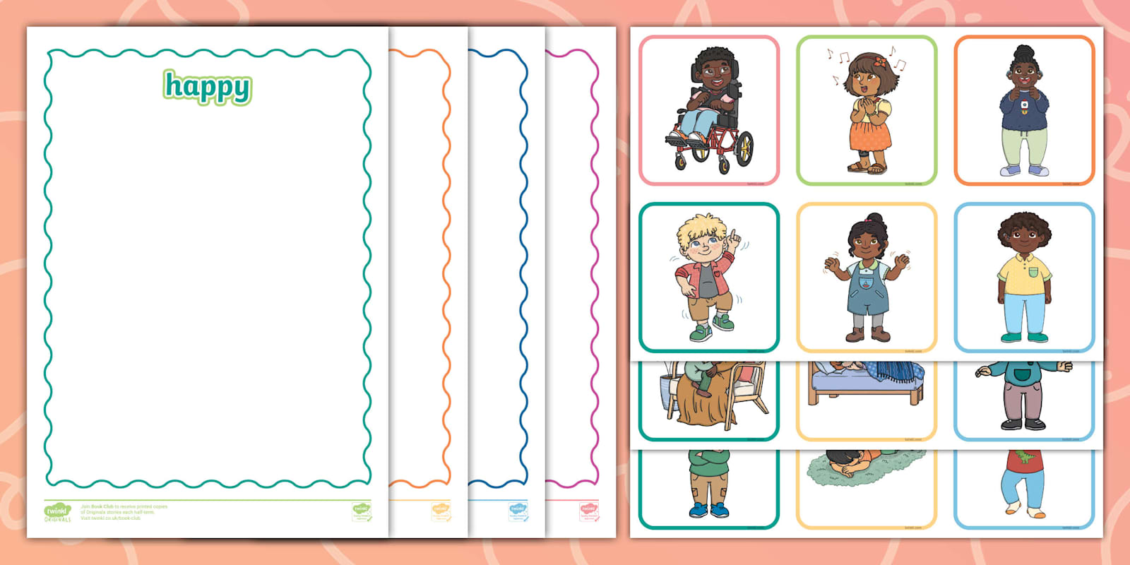 Feelings and Emotions Sorting Activity