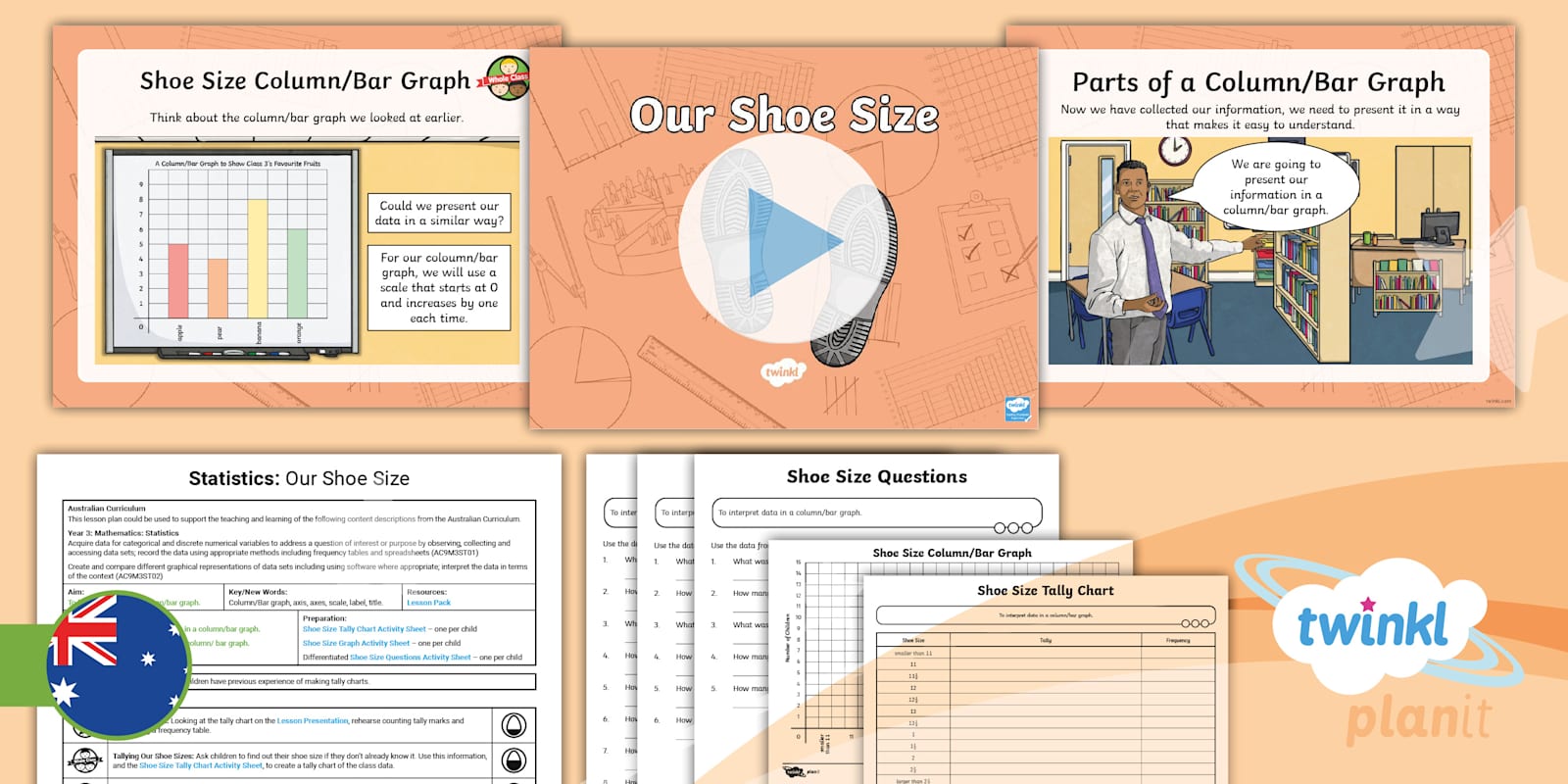 Year 3 Statistics: Interpret and Present Data Lesson 1