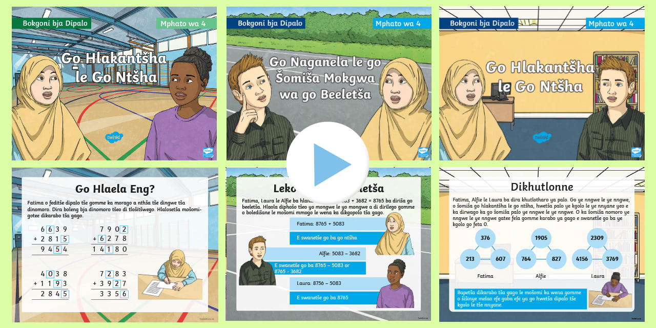 Grade 4 - Term 1 - Addition and Subtraction Maths Mastery -PowerPoint ...