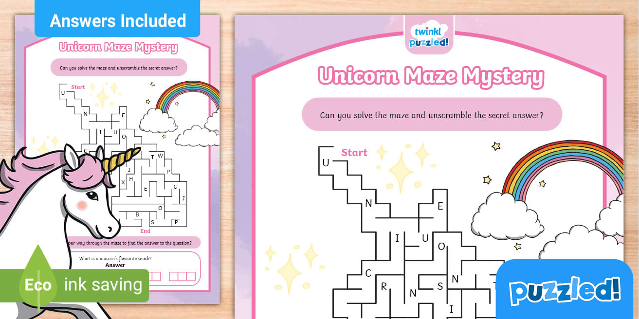 Unicorn Maze Mystery