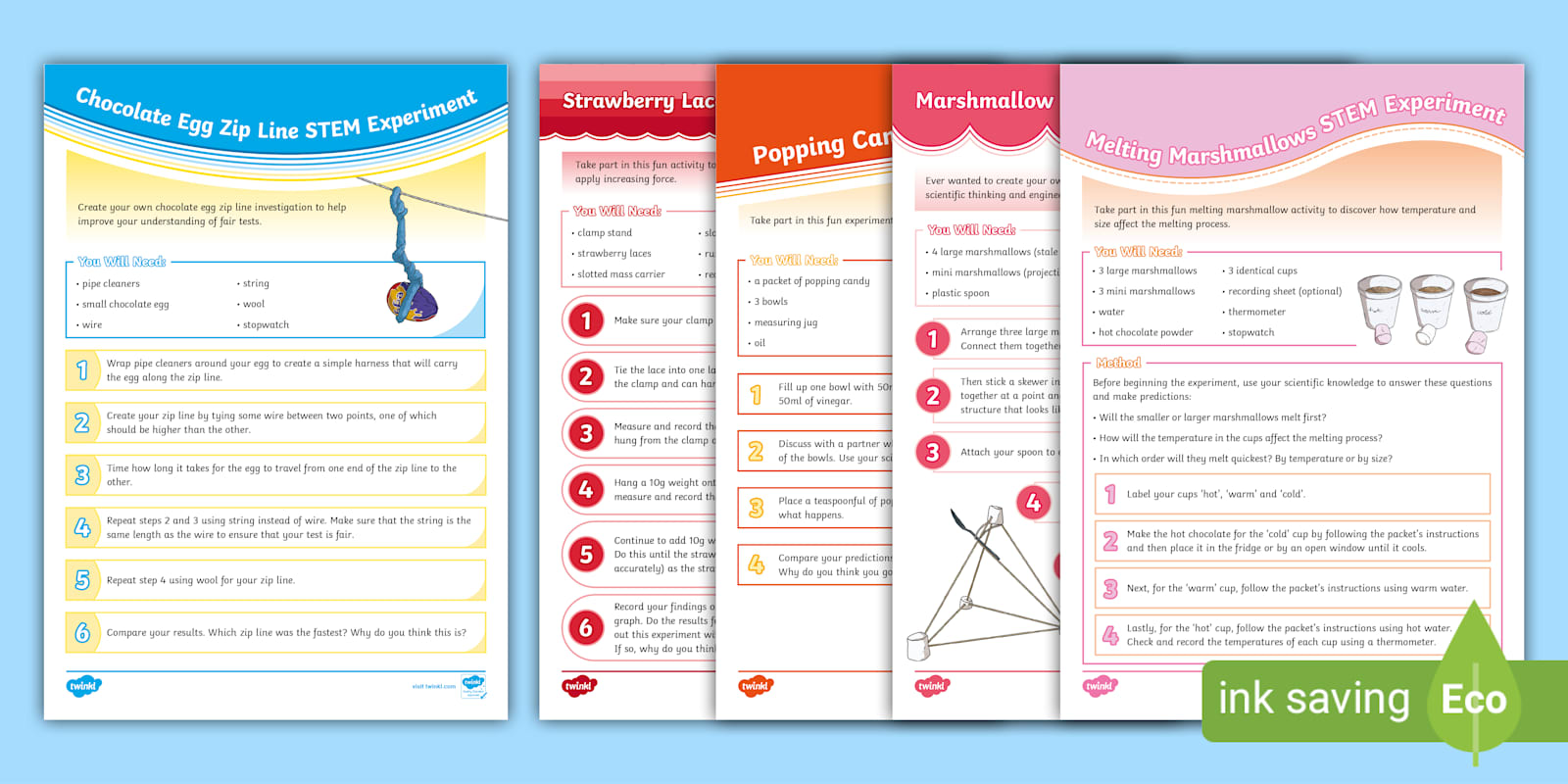STEM Sweets Science Investigation Pack