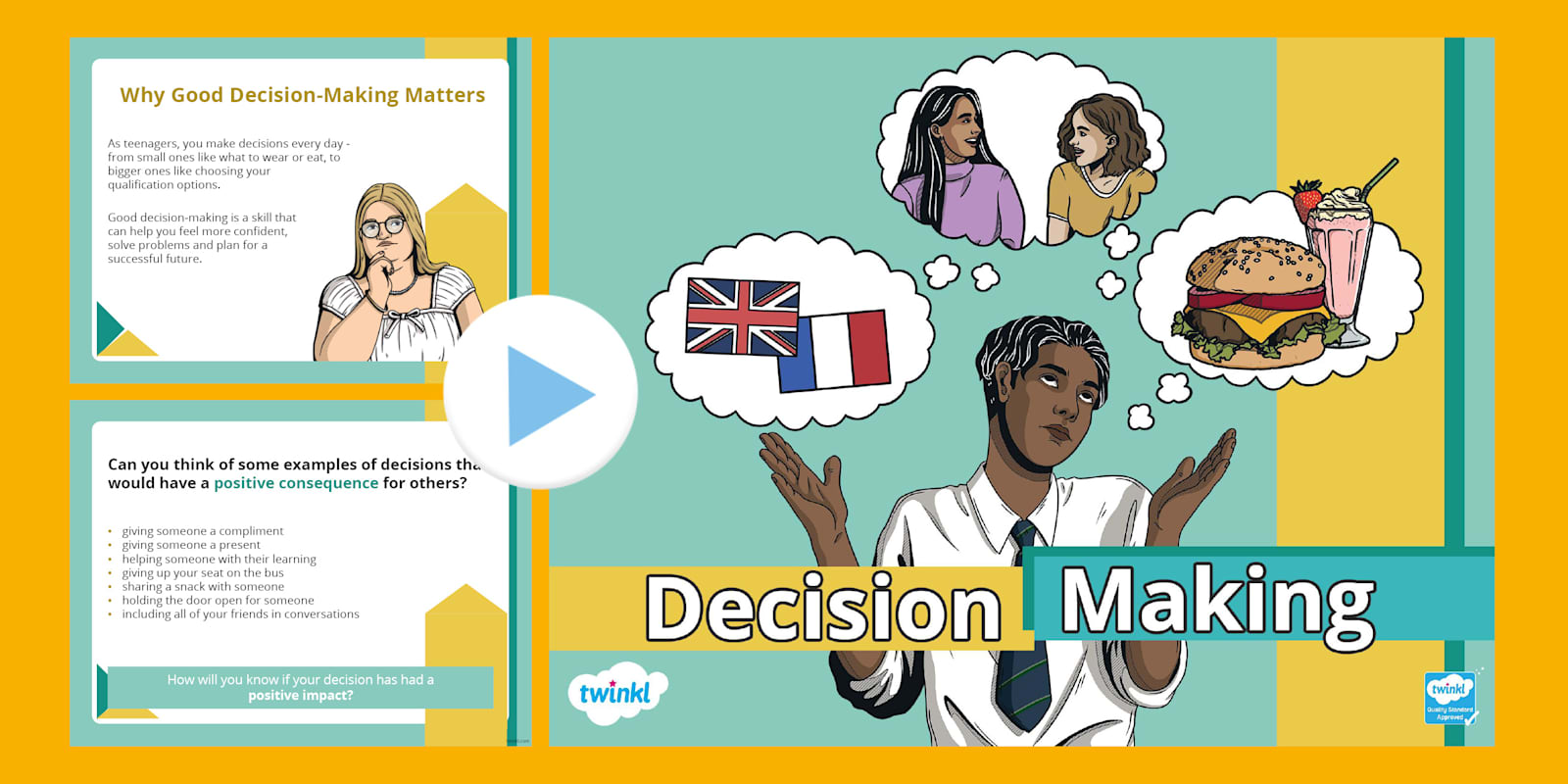 Life Skills: Decision-Making for Older Learners PowerPoint
