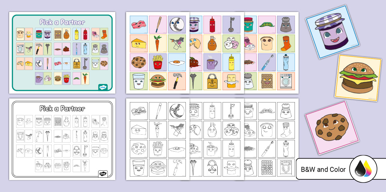 Pick a Partner Cards