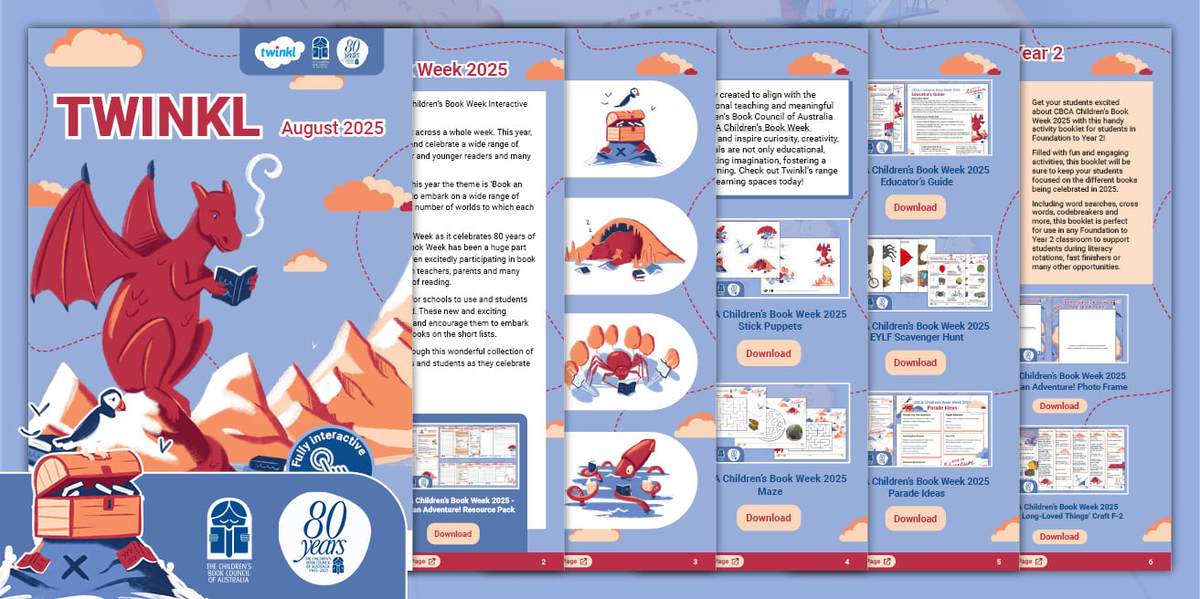 Interactive 2025 CBCA Catalogue - Events - Twinkl