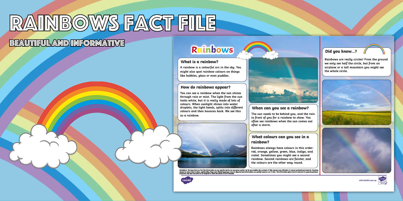 Rainbows Fact File