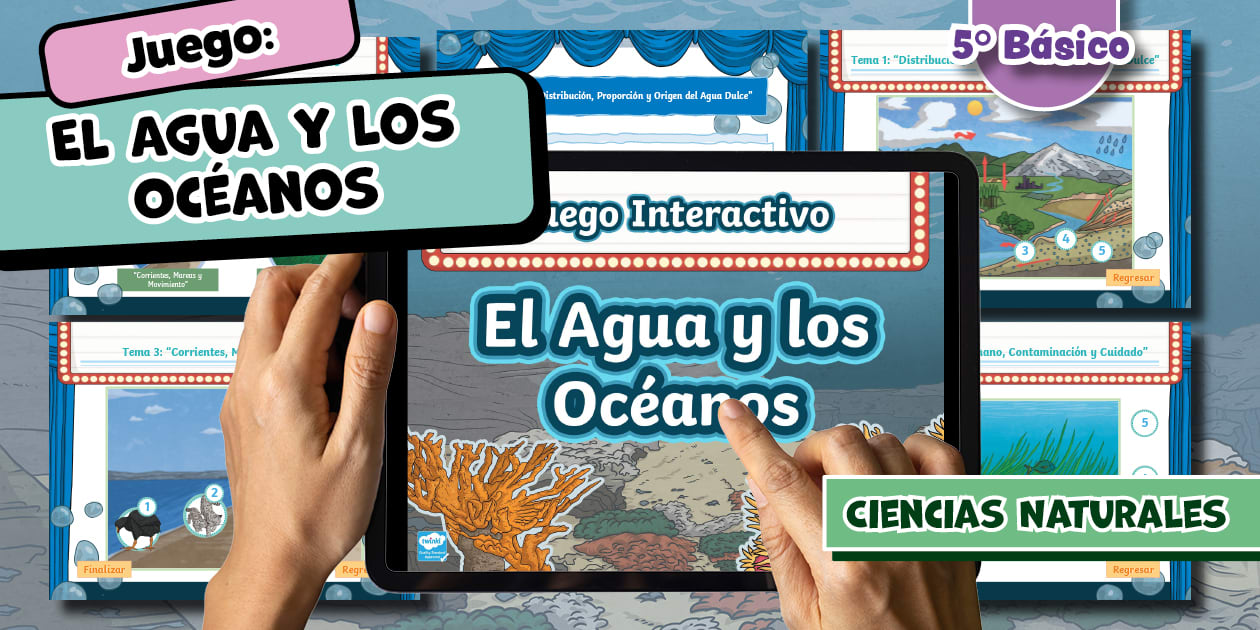 Juego: El Agua y los Océanos