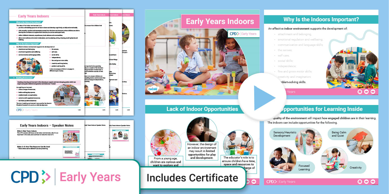 Early Years Indoor Environment (PowerPoint Pack)