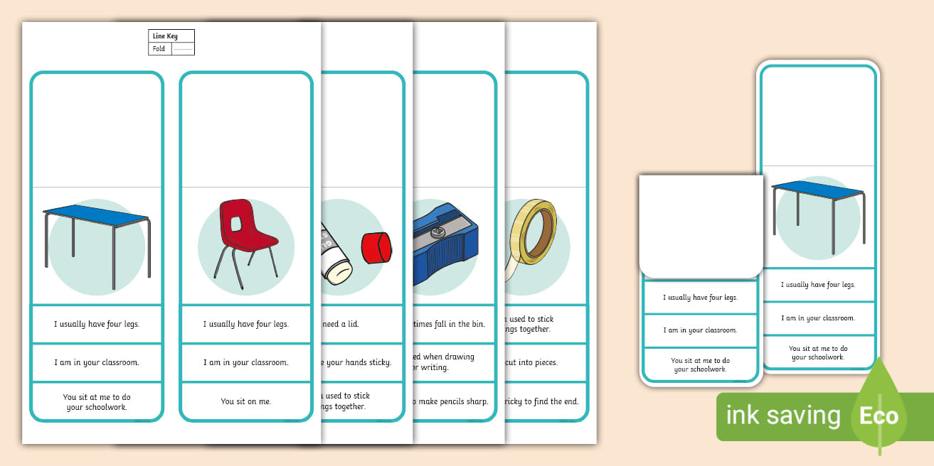 What Am I? Guess the Classroom Object Game