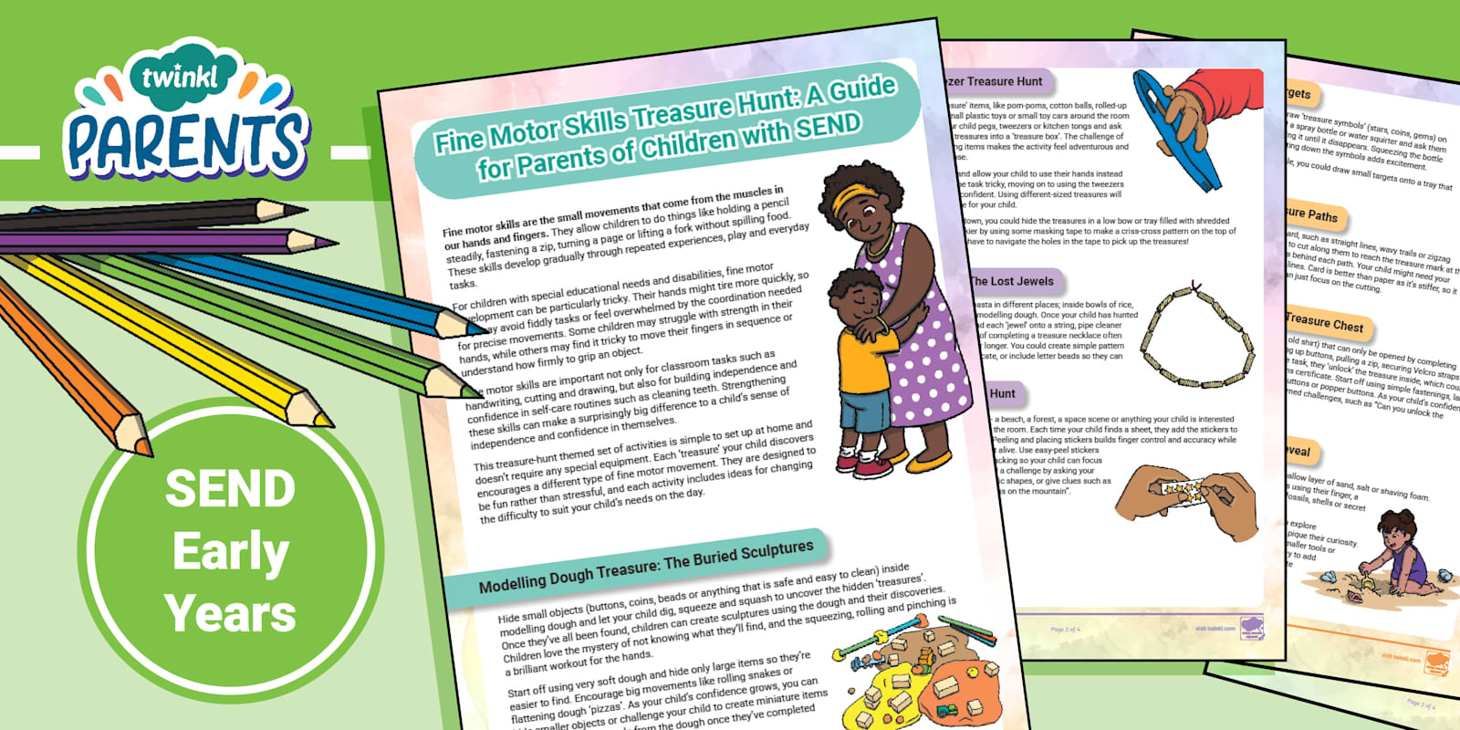 SEND Fine Motor Treasure Hunts