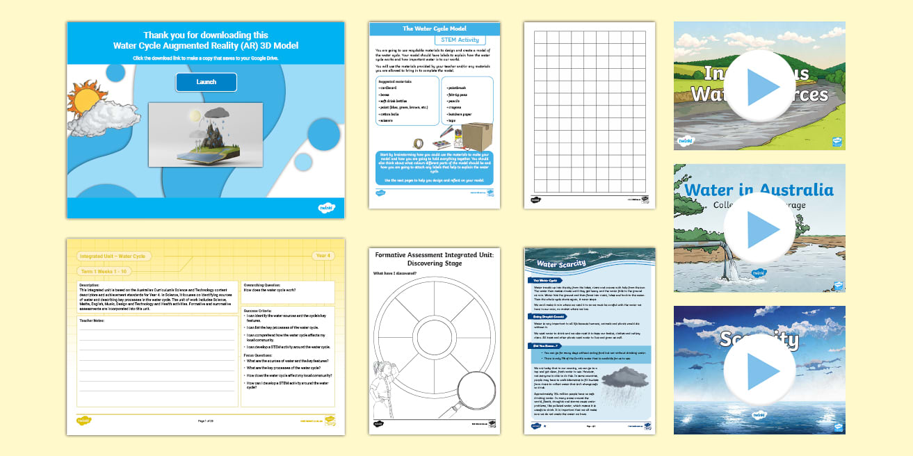 STEM IU Yr 4 Water Cycle Wk 3-4