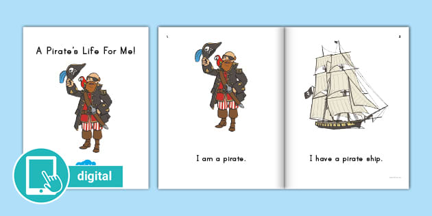 Pirates Emergent Reader eBook