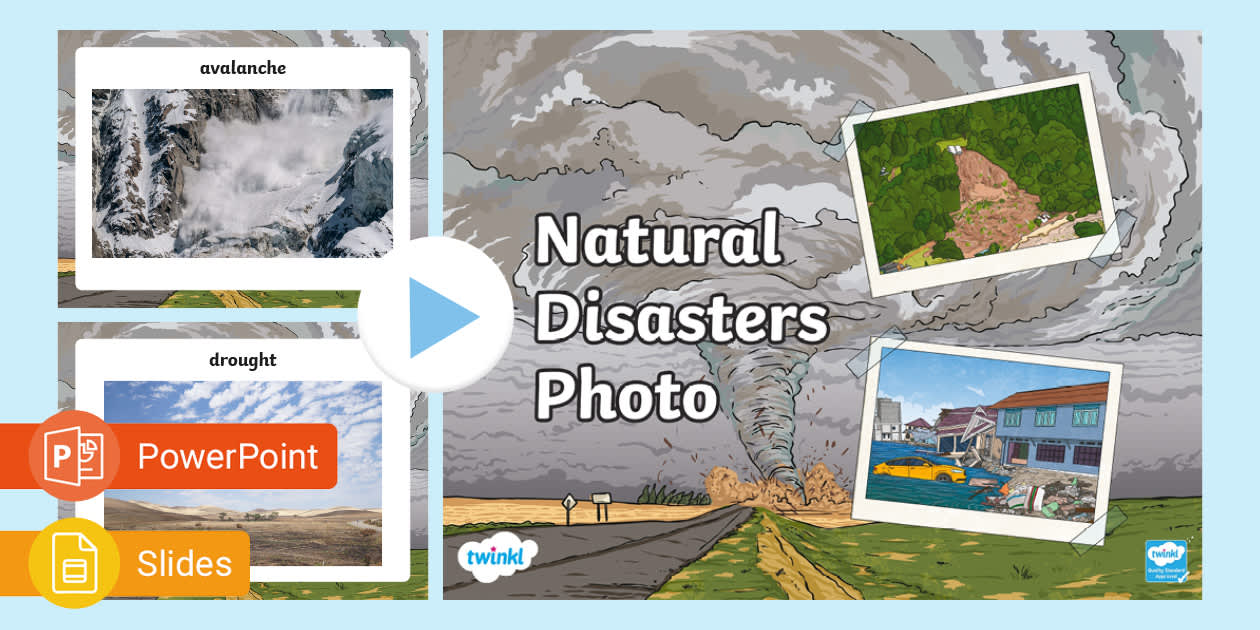 Natural Disasters Photo PowerPoint