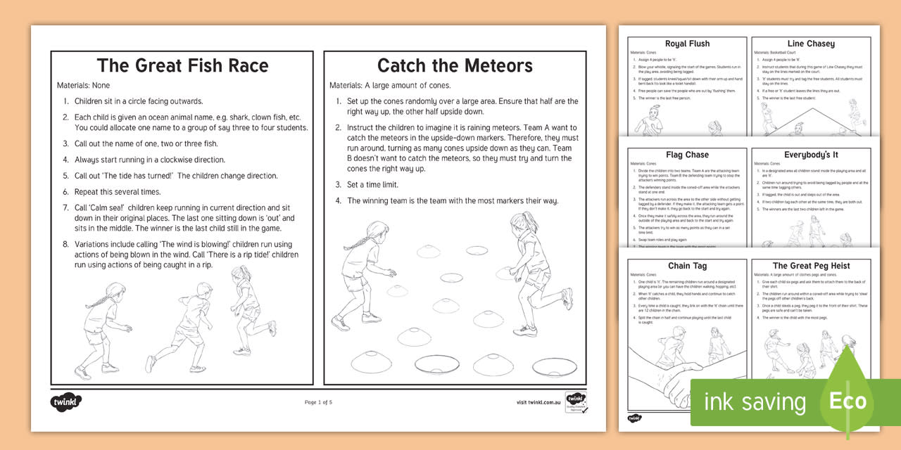 Physical Education Classroom Management Plan | Games