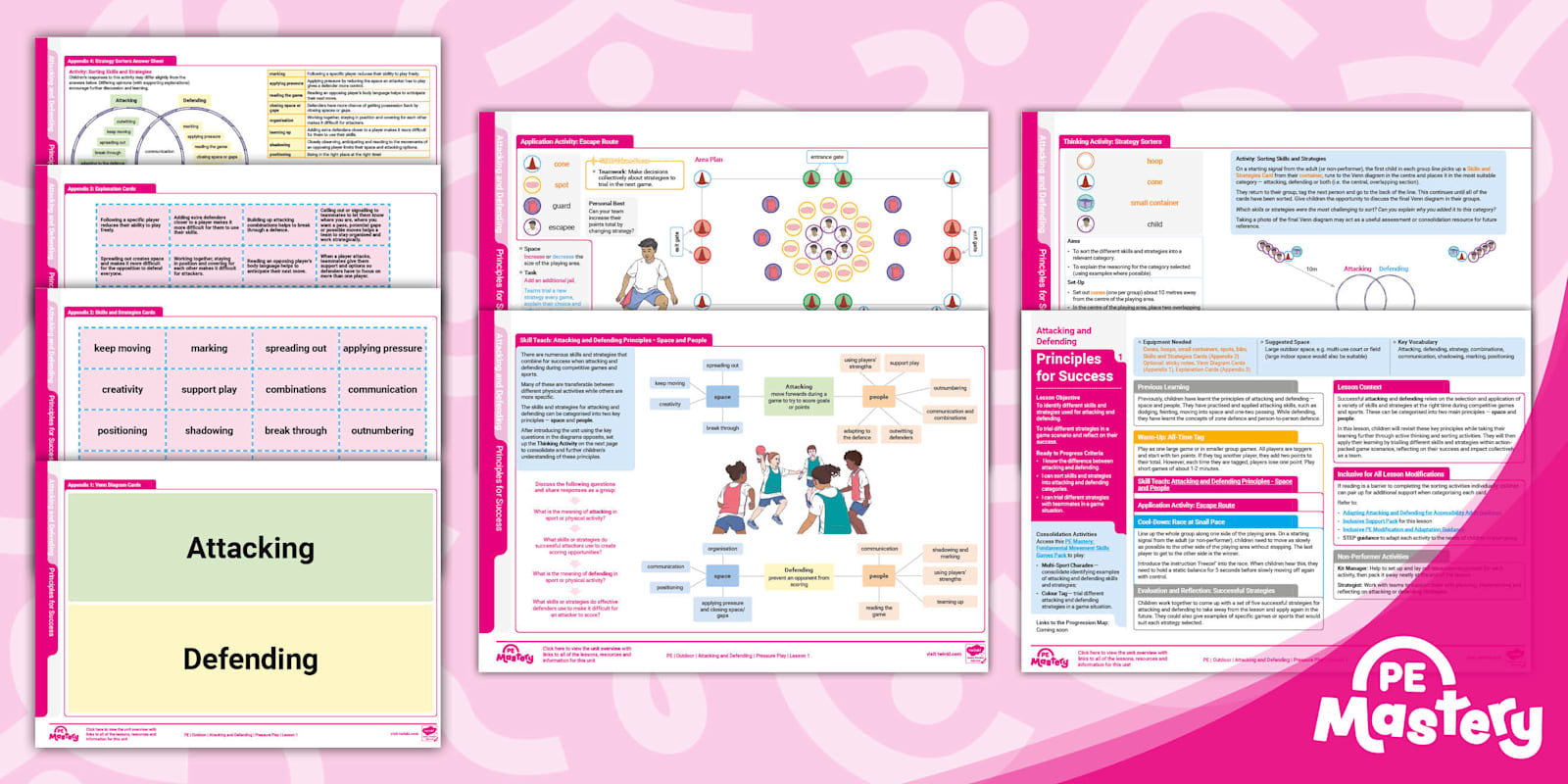 PE Mastery: Y5/6 Attacking & Defending L1 - Principles