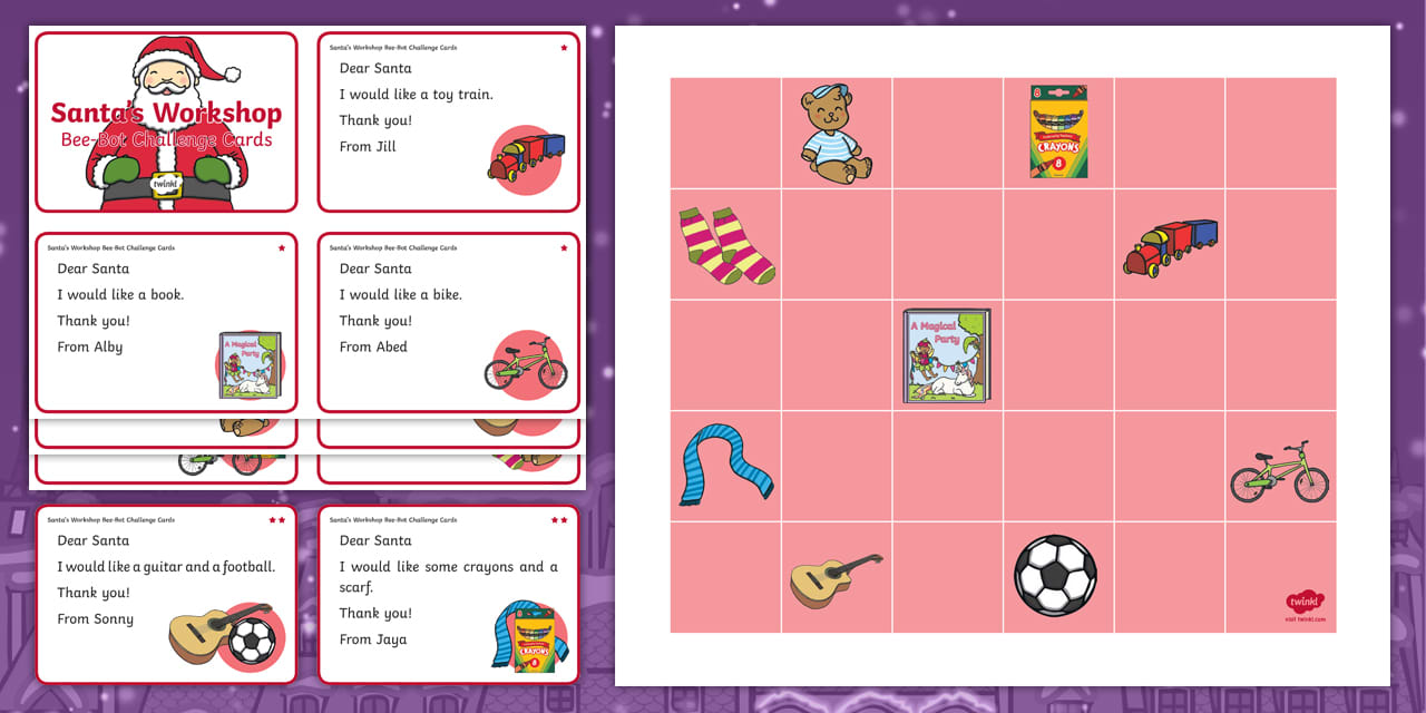 A Christmas Collar: Santa's Workshop Mat and Resource Pack (Compatible ...