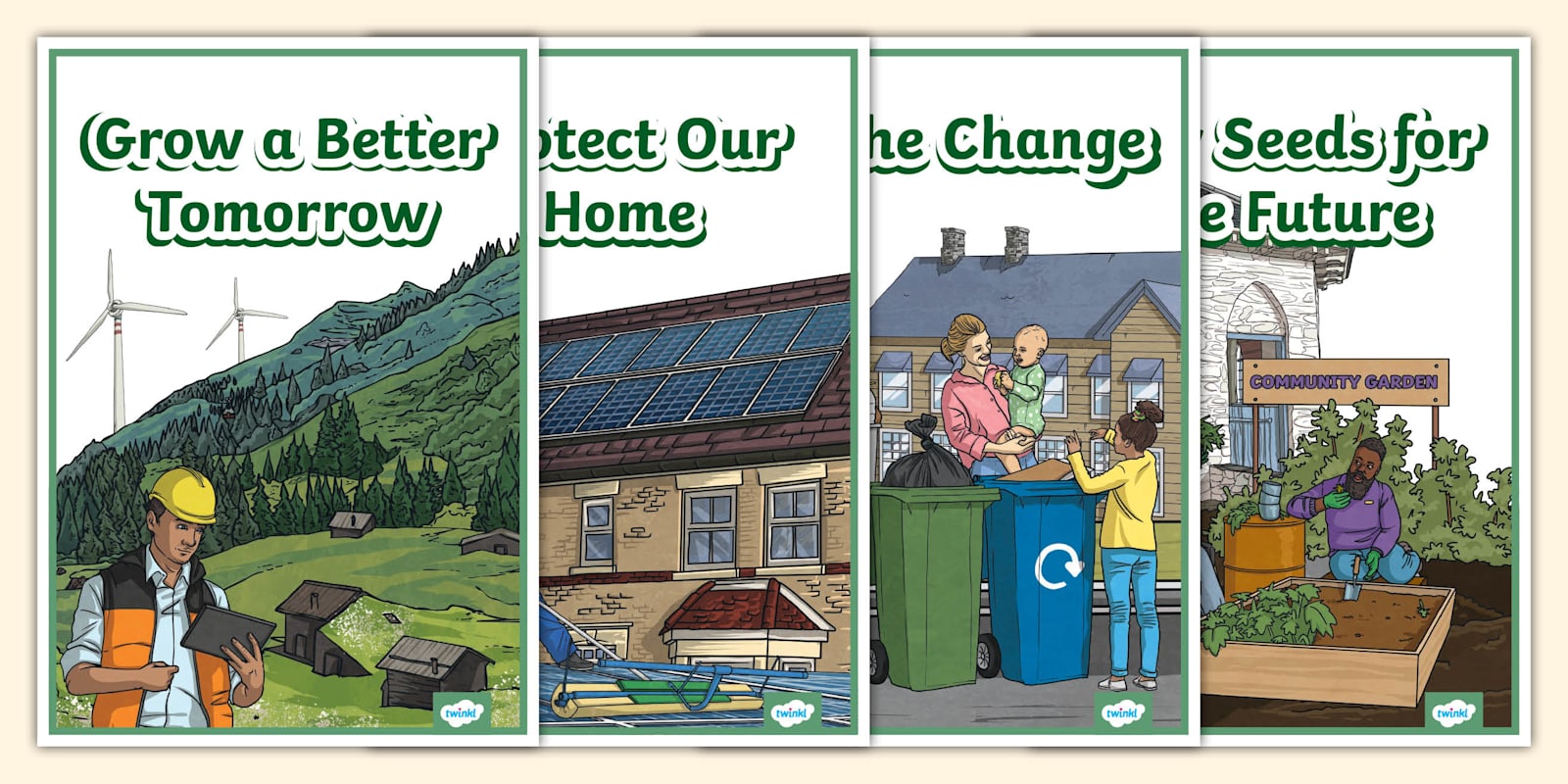 STEM Motivational Posters – Sustainability