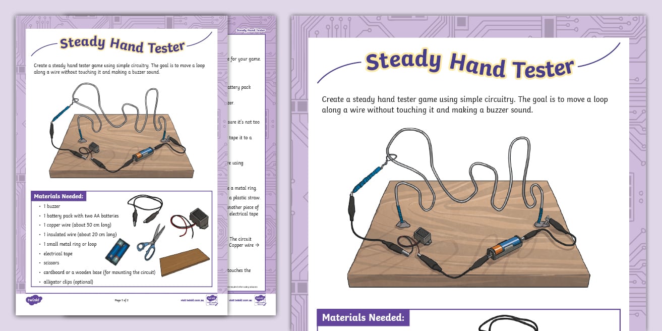 Steady Hand Tester