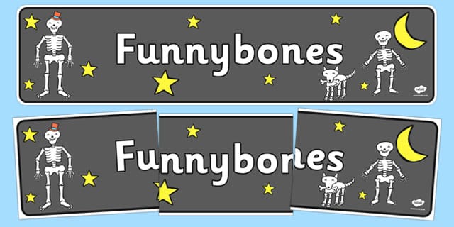 Display Banner to Support Teaching on Funnybones - Funny Bones, Janet and Alan Ahlberg, story ...