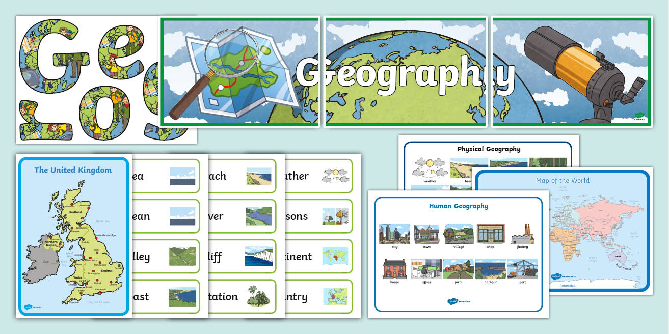 Whole School Geography Display Pack
