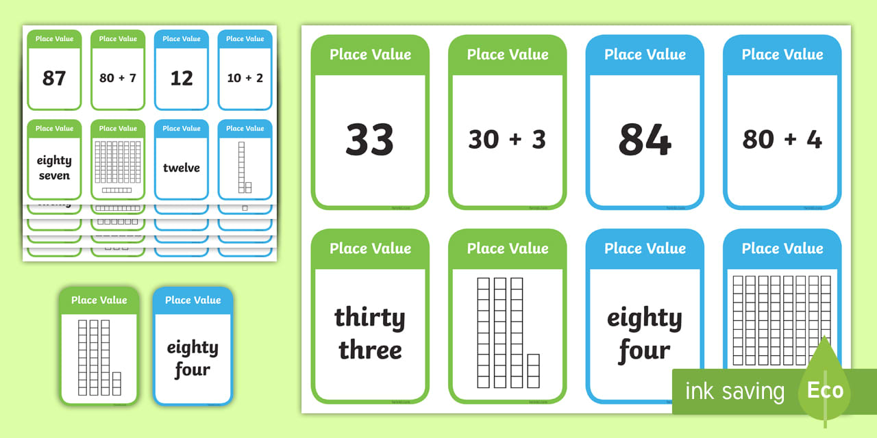 Place Value Go Fish Style Activity - Maths Games - Primary